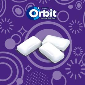 Guma de mestecat 60 buc Orbit Professional Strong Mint, 84g - zozocafe