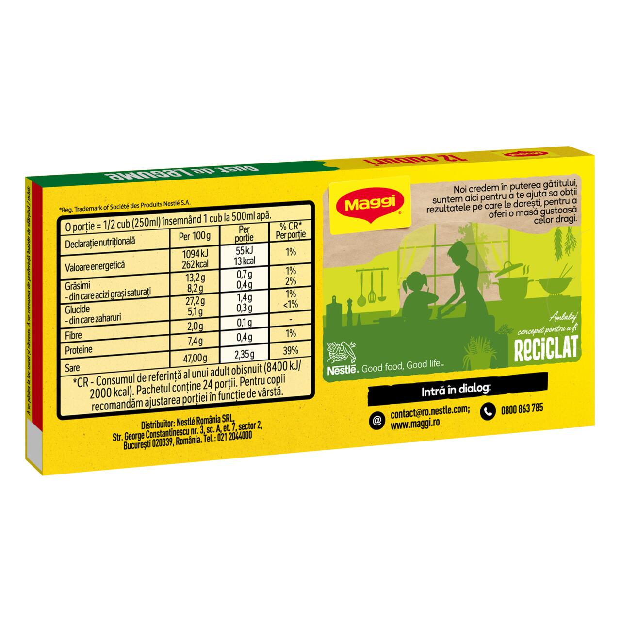 Cub Legume Maggi 120g - zozocafe