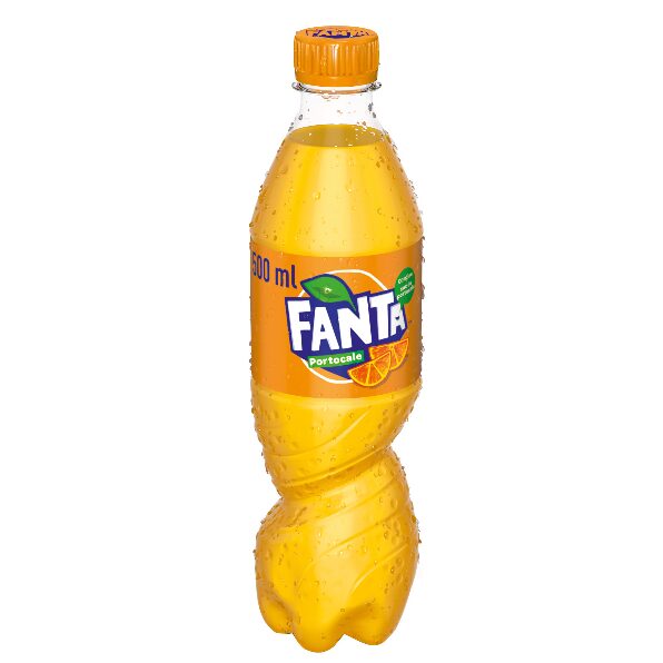 Bautura carbogazoasa Fanta, PET, 500ml, IMP/SGR - zozocafe
