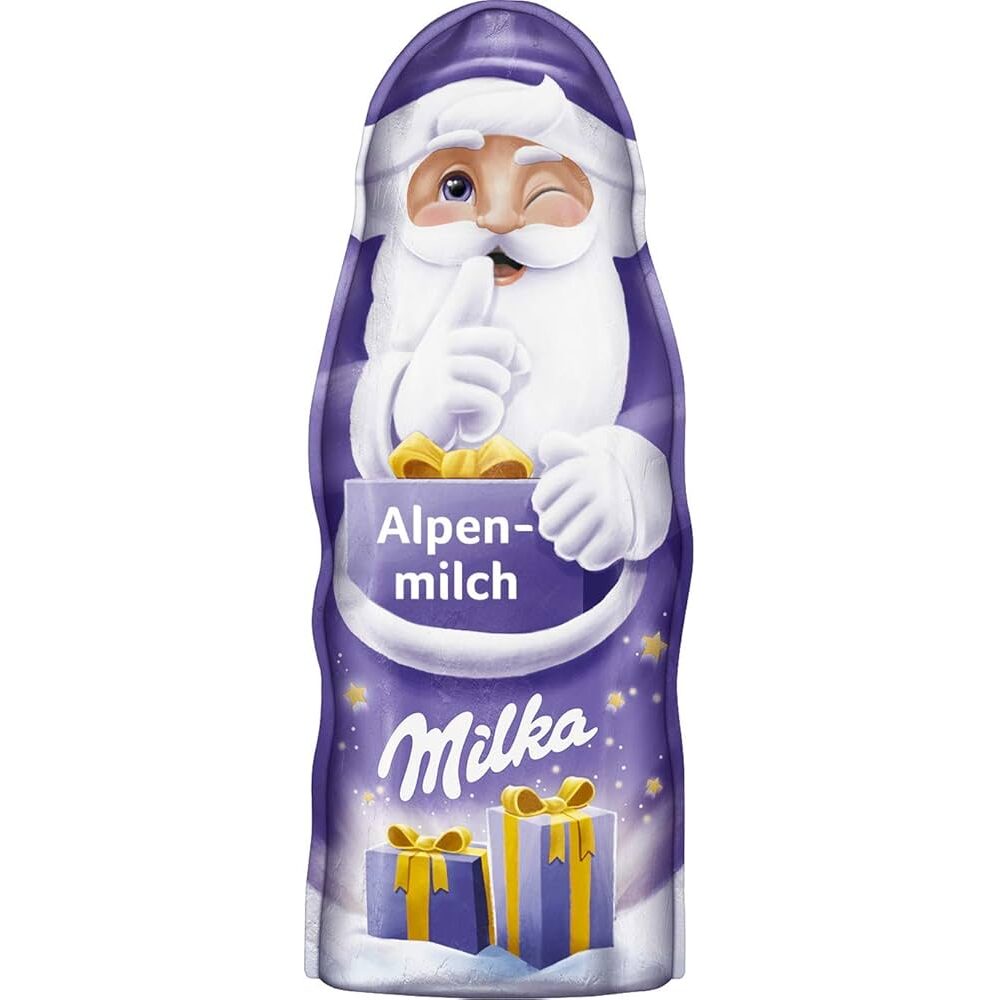 Ciocolata Mos Craciun lapte Milka 90g - zozocafe