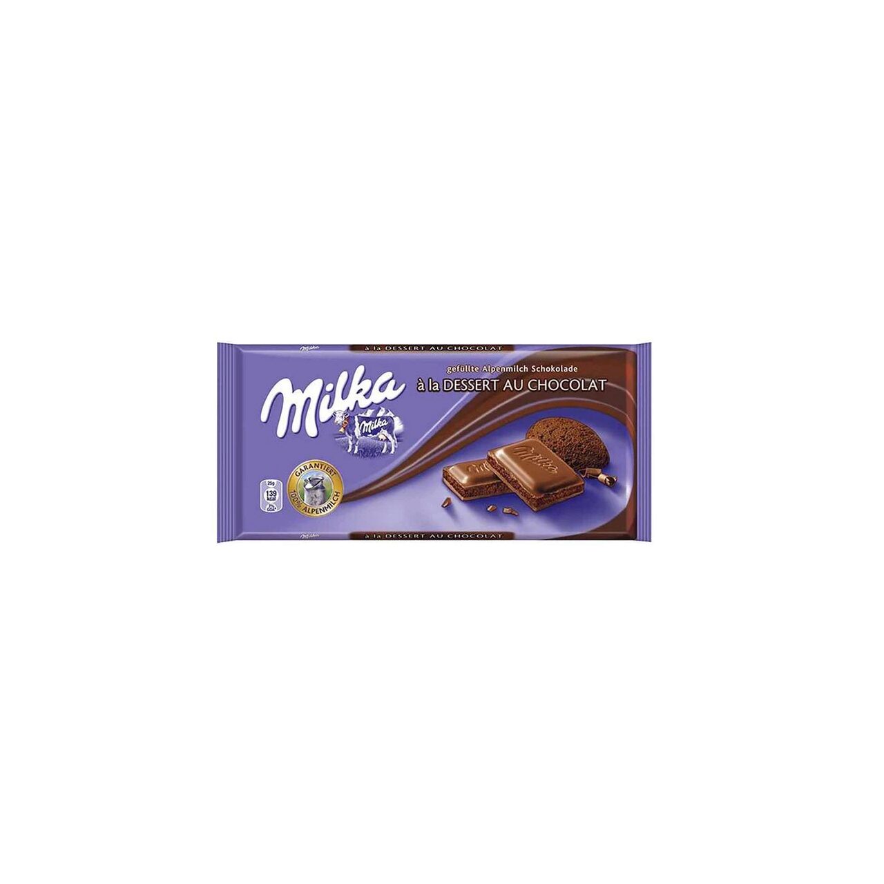 Milka Ciocolata dessert au chocolat 100g - zozocafe
