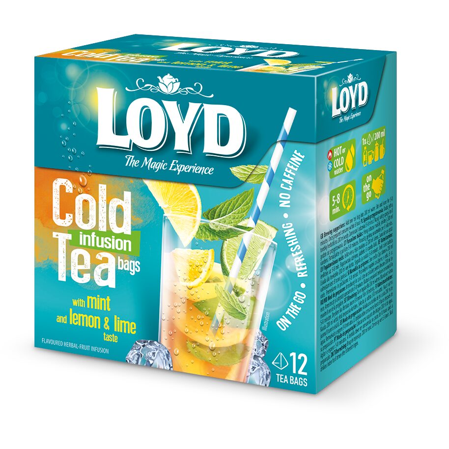 Ceai Loyd Cold Infusion Tea Lemon&Lime&Mint - zozocafe