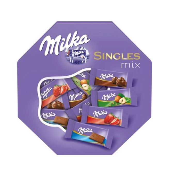 Bomboane de ciocolata cu lapte Milka Single Mix 138g - zozocafe