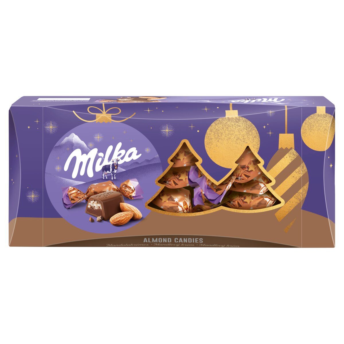 Bomboane de pom cu migdale Milka, 310 g - zozocafe