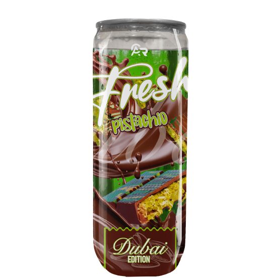 Bautura racoritoare carbogazoasa Fresh Pistachio Dubai, doza, 330 ml ...