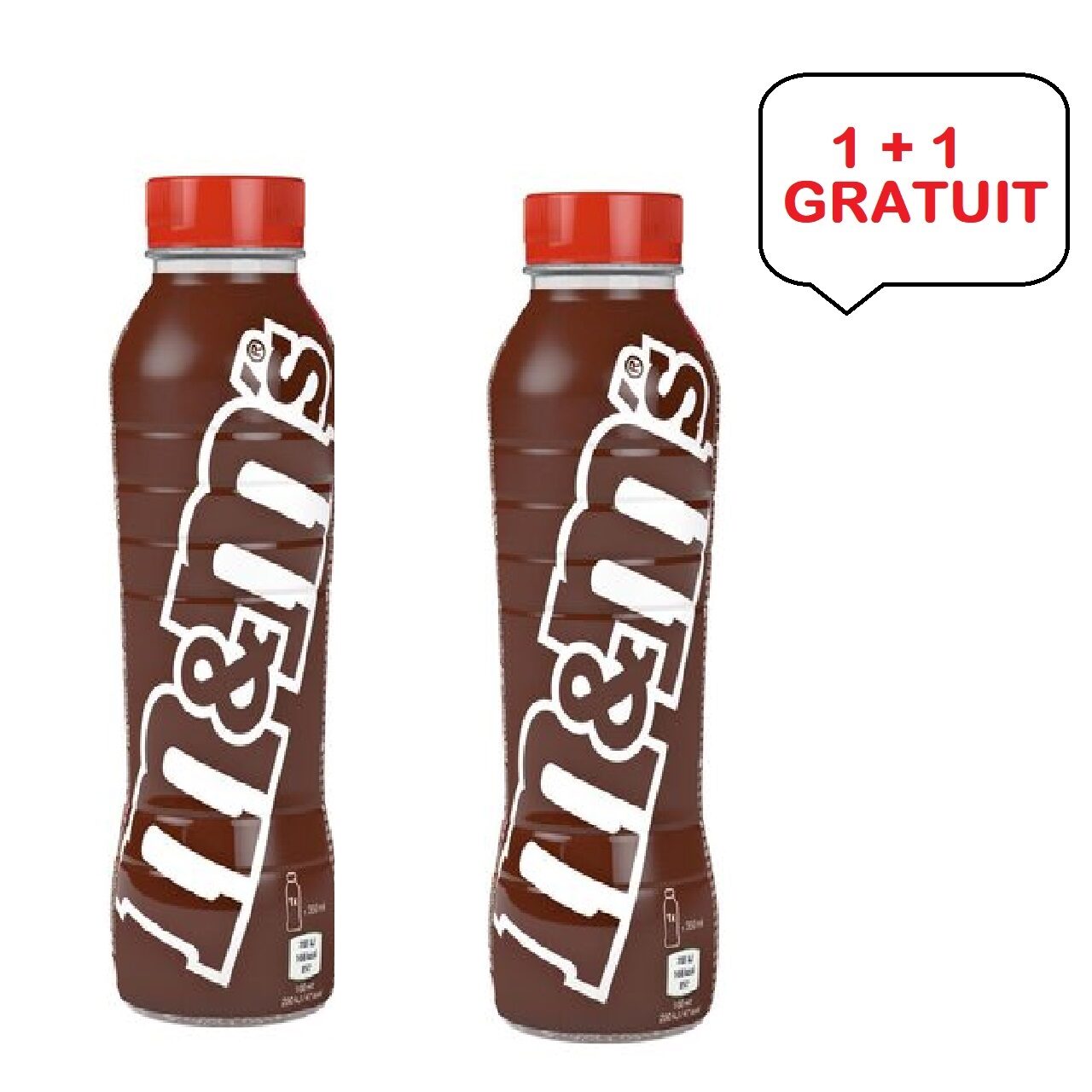 BAUTURA M&MS PET 350ML CHOCOLATE(8B)SGR - zozocafe